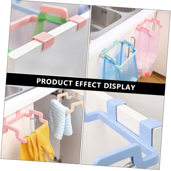 Amazon | Kitchen | Nwot Pc Trash Bag Holder Shelf Hooks Trash Bag Onto ...